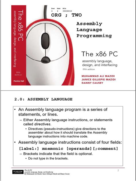 chapter 2 part 1 pdf assembly language pointer computer programming
