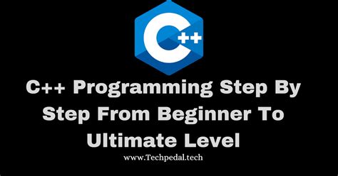 c programming step by step from beginner to ultimate level techpedal