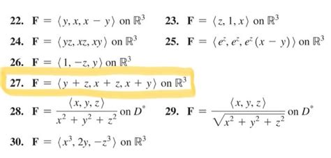 solved 17 30 finding potential functions determine whether