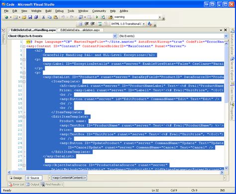 adding validation controls to the datalist s editing interface c microsoft learn