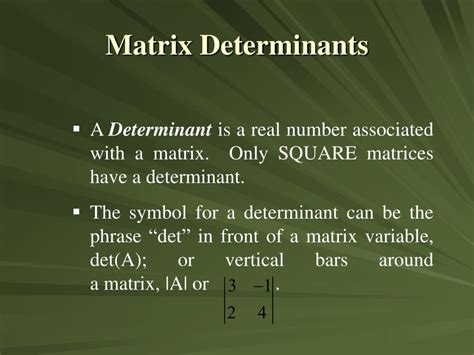 ppt matrices and determinants powerpoint presentation free download id 2216153
