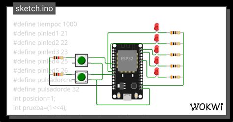 semaforo wokwi esp32 stm32 arduino simulator