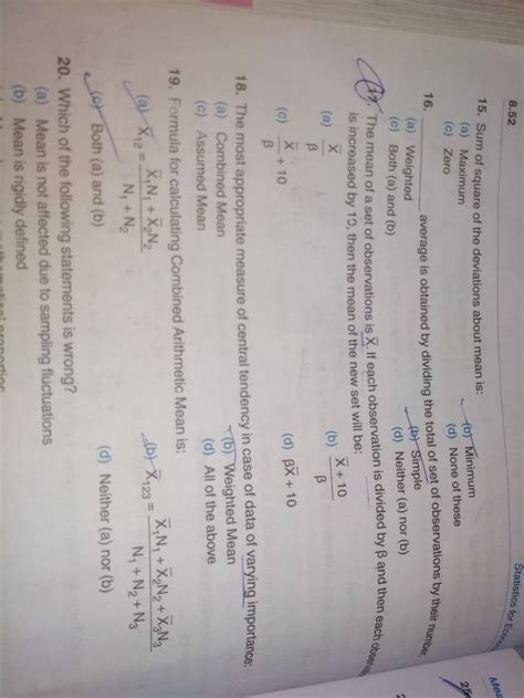 The Most Appropriate Measure Of Central Tendency In Case Of Data Of Varyi