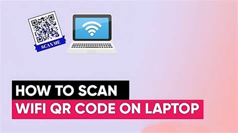 How To Scan WIFI QR Code In Laptop From Image Webcam YouTube