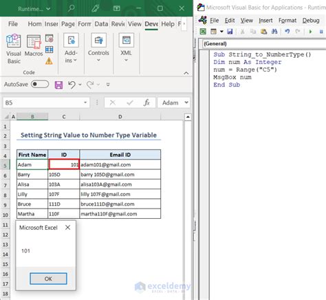 how to fix excel runtime error 13 type mismatch in vba
