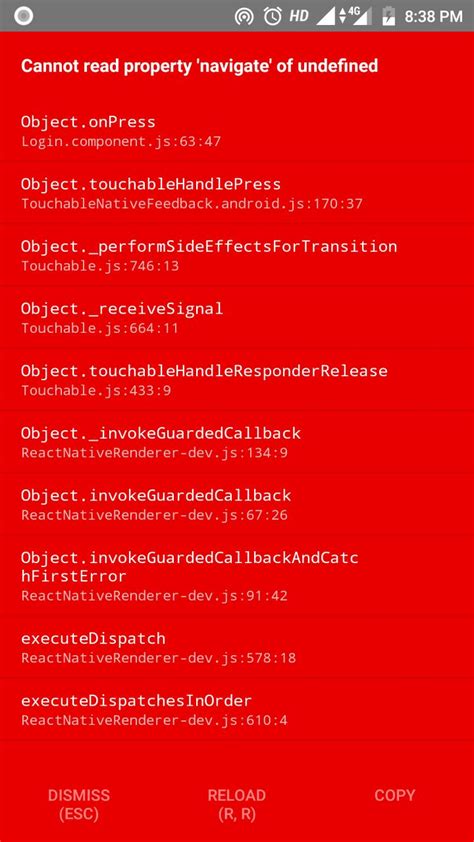 javascript react native cannot read property navigate of undefined stack overflow