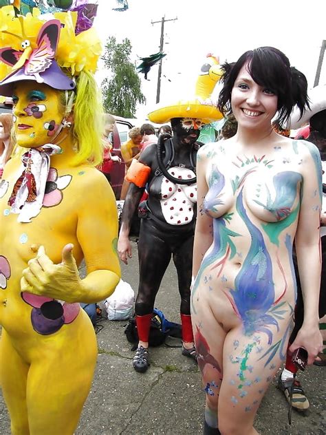 Painted Naked Photo 27 89 X3vid