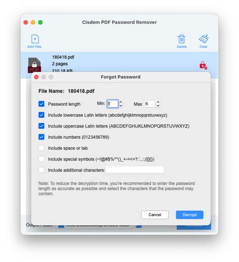 how to print a secured pdf without password