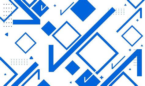 Abstract Blue Geometric Background Dynamic Shapes Composition Vector Design 28208610 Vector Art