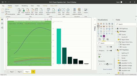 Comprehensive Power Bi Desktop Example Visualize Data Build