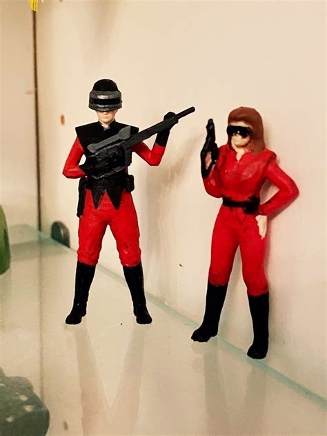 V Visitor 3D Printed Figurines Custom Painted By Myself Sh Flickr