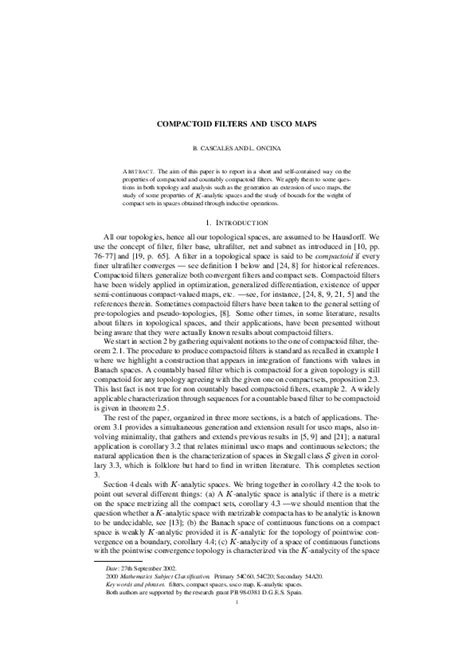 pdf compactoid filters and usco maps l oncina