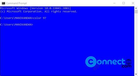 How To Change Command Prompt Color CONNECTwww