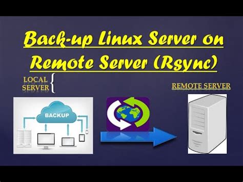 How To Backup Linux Server To Remote Server With RSYNC Command YouTube