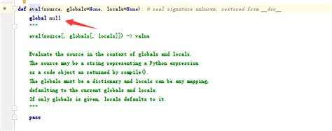 python]用eval强制将字符串转换为字典变量时候出错：nameerror name null is not defined[python]用eval函数 字符串转dict
