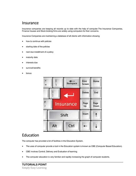 computer fundamentals tutorial pdf