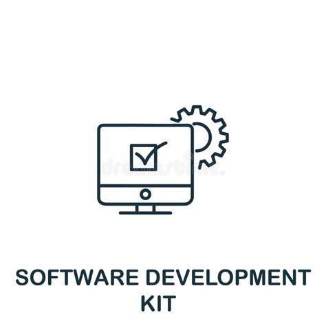 Software Development Kit Icon From Customer Service Collection Simple