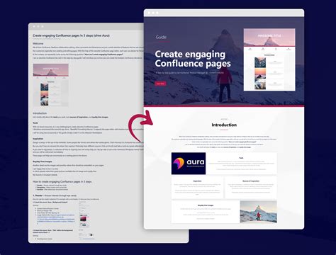Create Engaging Confluence Pages In 3 Steps With Aura News Tips