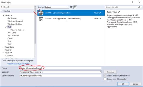quick start to create restful web api in aspnet core