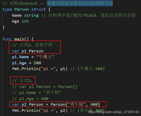 golang学习之 面向“对象”编程 struct结构体、方法、工厂模式 （五） goland struct 5种方式 csdn博客