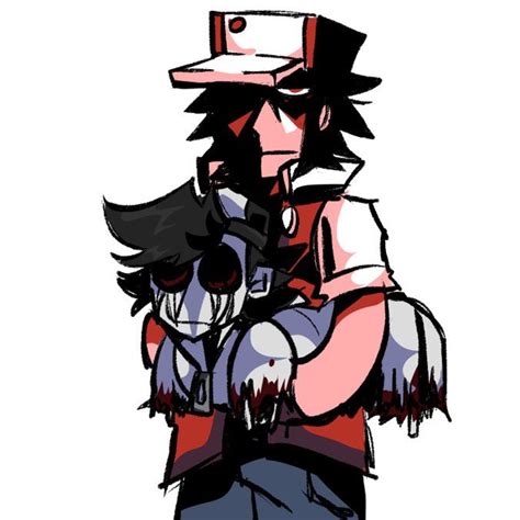 Pin By Gross Guy Surpreme On Art Lost Silver Creepypasta Pokemon Trainer Red Pokemon One