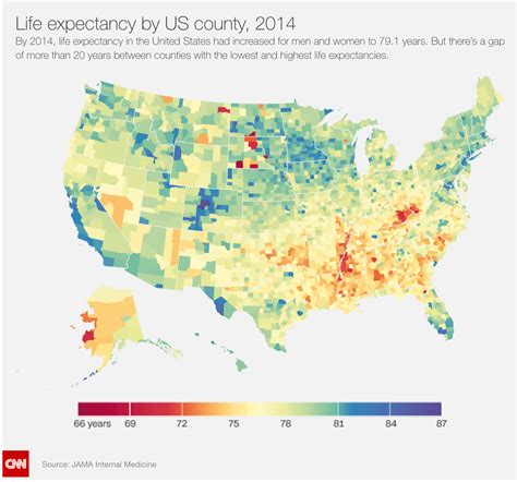 choropleth map