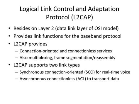 PPT Chapter 7 Bluetooth And Wireless Personal Area Networks WPAN