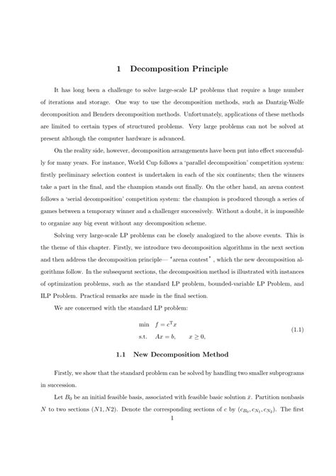 pdf decomposition principle