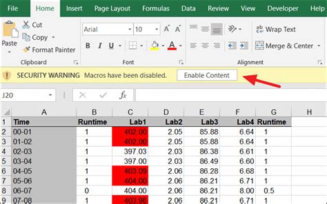 How To Enable Macros In Excel