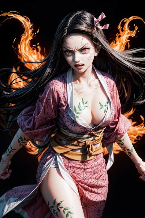 鬼灭之刃 祢豆子 Tensorart