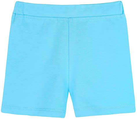 Lilax Girls Basic Soft Dance Short For Gymnastics Or Under Skirts Turquoise 6 Years