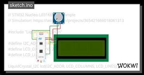 St Nucleo L Lcd I C Copy Wokwi Esp Stm Arduino Simulator