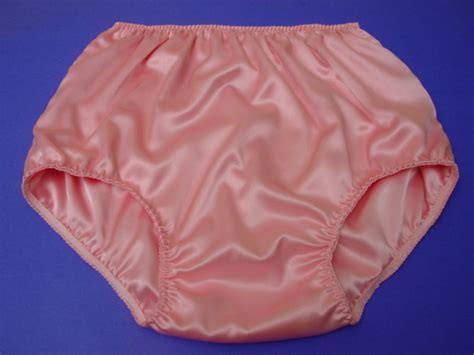 Satin Full Plastic Lined Sissy Panties Choice Of 9 Colors Ebay