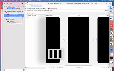 Xcode 10 2 1 QBImagePicker Storyboard 1 Compilation Failed Issue