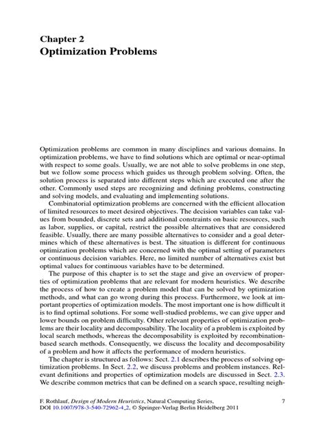 optimization problems pdf mathematical optimization mathematical model