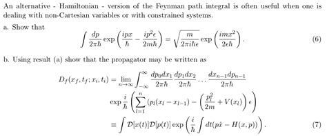 answered an alternative hamiltonian version of… bartleby