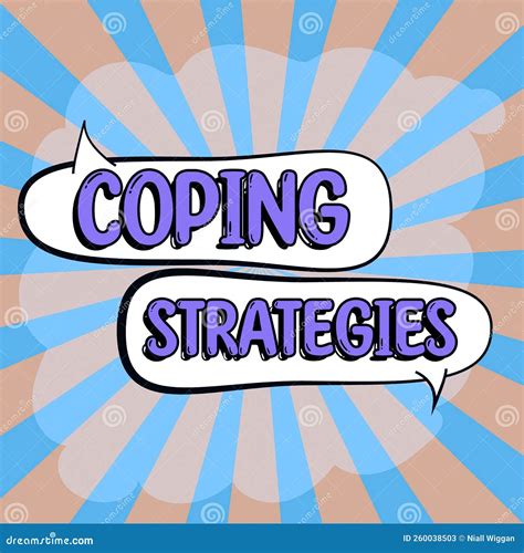 Text Sign Showing Coping Strategies Business Idea General Plan Or Set