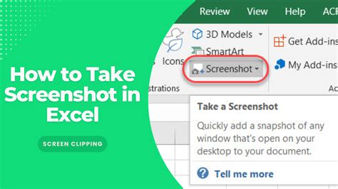 how to take screenshot in excel screen clipping earn and excel