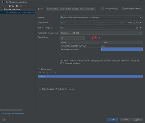 settings not being picked up from ttings json while debugging in intellij idea · issue