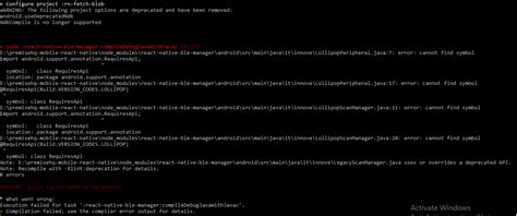 android build error on react native 0 55 2 stack overflow