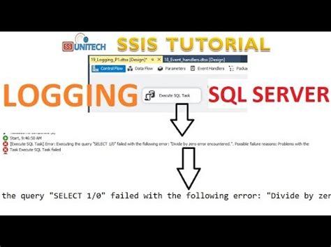 What Is Logging In Ssis Logging To Sql Server Table In Ssis Ssis