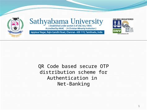 pptx qr code based secure otp distribution scheme for online banking dokumen tips
