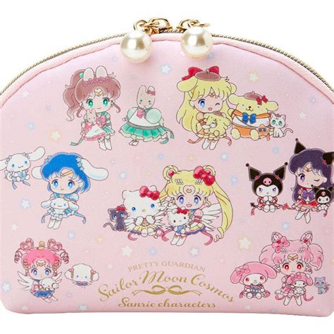 Sanrio Pretty Guardian Sailor Moon Cosmos X Sanrio Characters Pouch Nin Nin