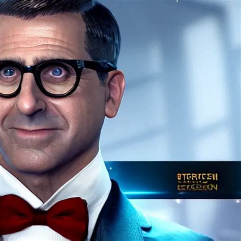 Steve Carrell Tekken Unreal Engine Octane Render Stable
