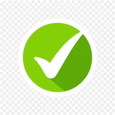 Check Mark Isolated Icon Checklist Button Icon Check Mark Tick