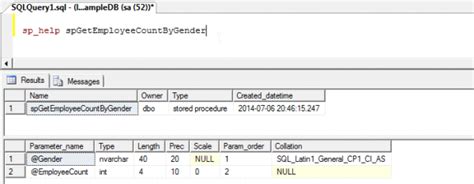sql server how to write stored procedures with output parameters codeproject