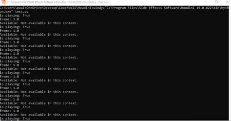 run houdini simulation from external python file using batch file r houdini