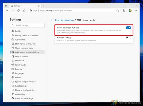 how to enable or disable the edge firefox and chrome pdf viewer winbuzzer