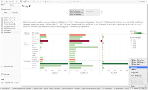 How To Create A Story In Tableau GeeksforGeeks