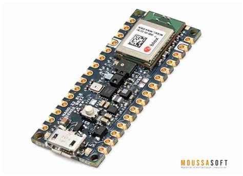 Nouveau Arduino Nano 33 BLE Sense Rev2 Moussasoft